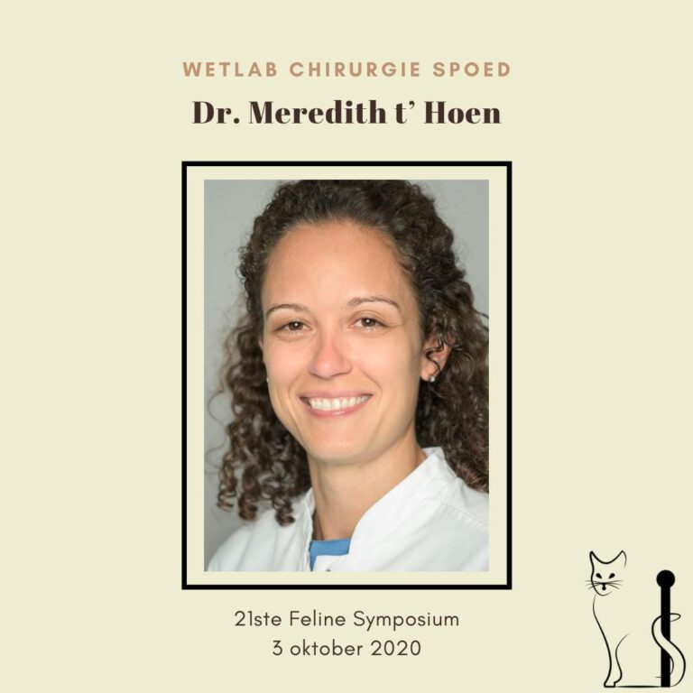Meredith ´t Hoen - Feline Symposium